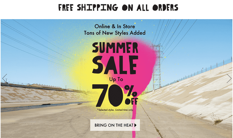 Garage Canada Offers: Gat A FREE Standard Shipping On All Order, Up To ...