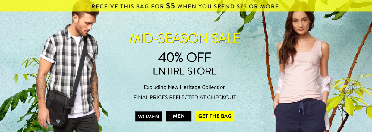 Bench Canada Mid-Season Sale: Save 40% off Entire Store + FREE Shipping ...
