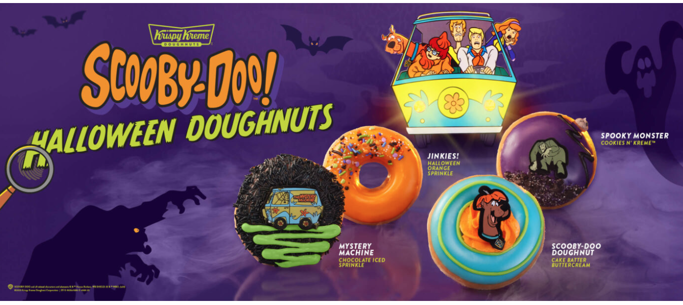 Krispy Kreme Doughnuts Canada: Enjoy Scooby-Doo Halloween Doughnuts ... Krispy Kreme Doughnuts Canada: Enjoy Scooby-Doo Halloween Doughnuts ...