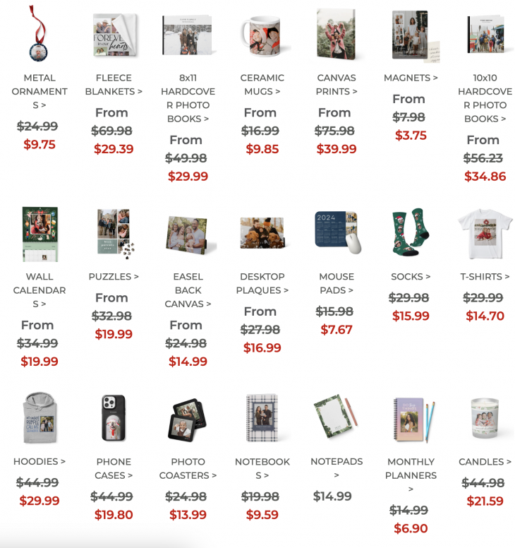 Shutterfly Canada Black Friday Sale: Save 50% off Almost Everything ...