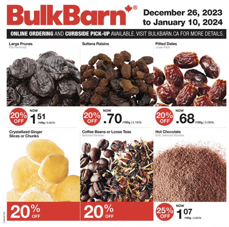 Bulk Barn Canada Boxing Week Flyer Deals: Save 25% off Select Items ...