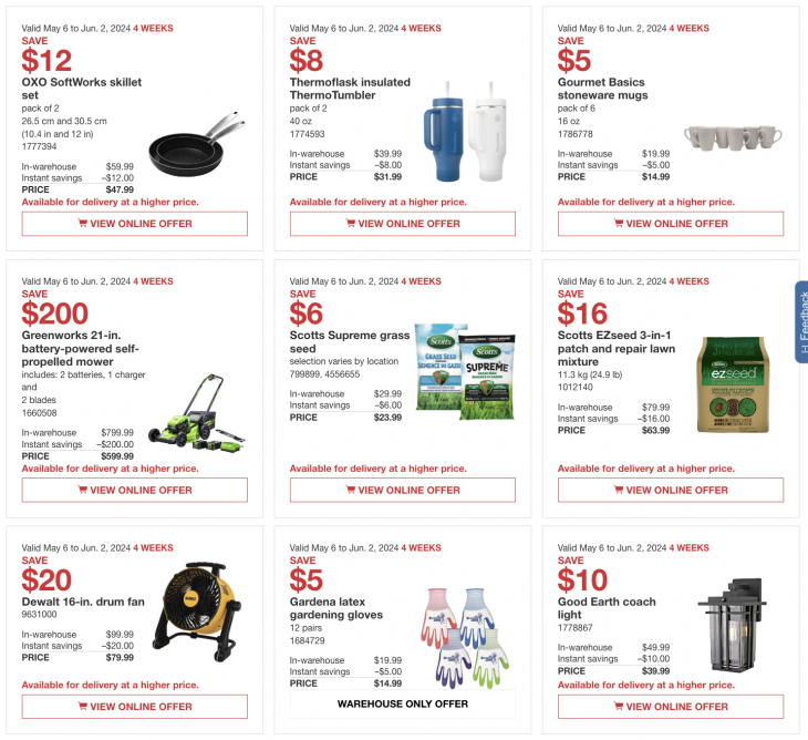 Costco Canada Coupons/Flyers Deals at All Costco Wholesale Warehouses ...