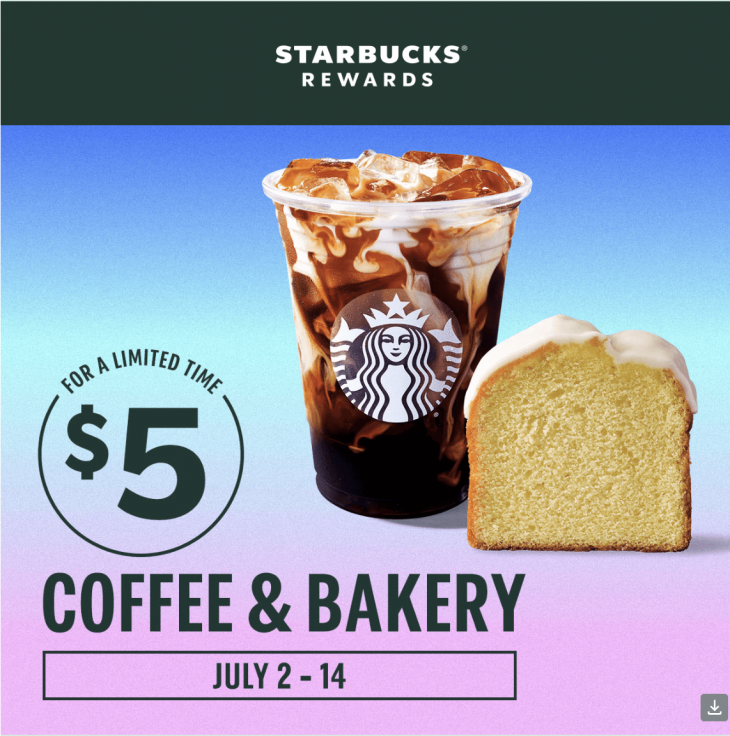 Starbucks Canada Rewards: Get a Coffee & a Bakery item for $5! ☕️🥐 ...