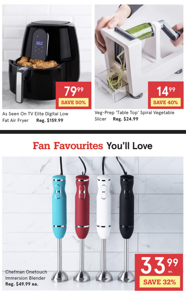 Kitchen Stuff Plus Canada Red Hot Deals Flyers Until October 20 - Hot ...