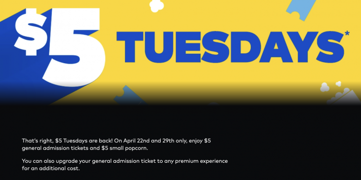 Cineplex Canada Promotion: $5 Tuesdays Is Back - Hot Canada Deals Hot ...