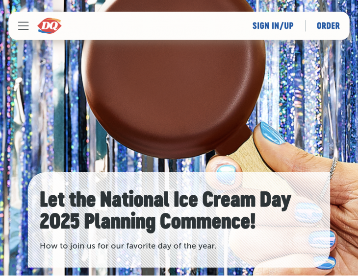 Dairy Queen Canada National Ice Cream Day 2025 Promotion: DQ Rewards ...
